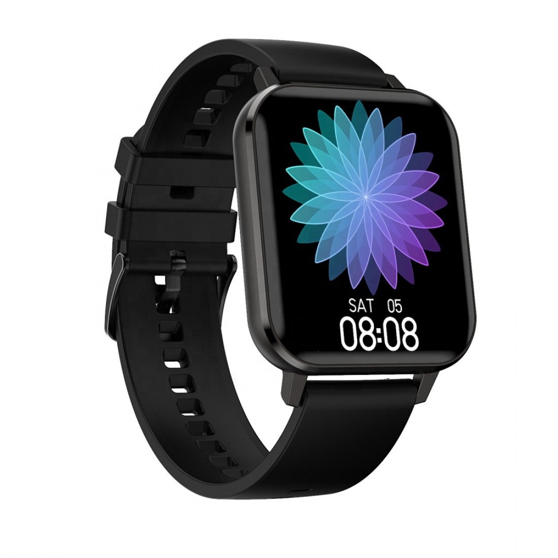 DT X Full Touch Display Silicon Smart Watch