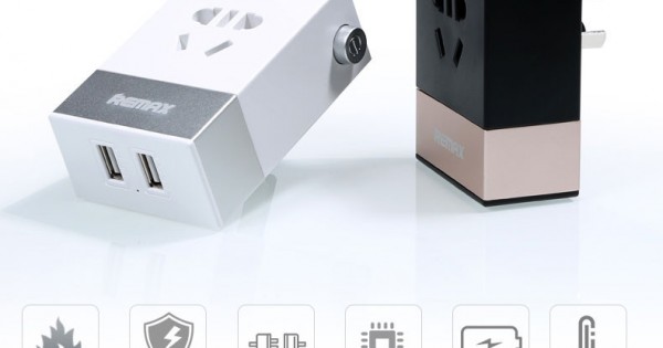 REMAX RE-XU2 2USB WiFi Socket