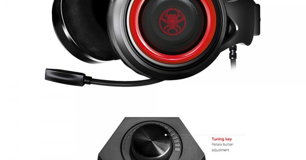 PLEXTONE G600 OVER EAR NECKBAND + PLEXTONE QUAKE GS5 USB SOUND CARD ...