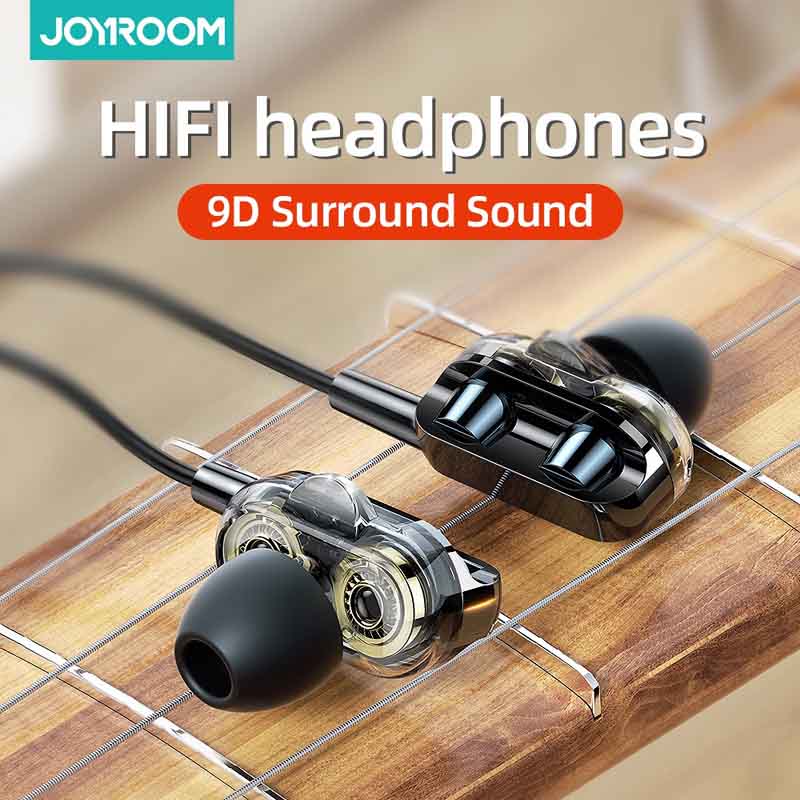 JOYROOM JR-ED1 Dual Dynamic Wired Type-C Earphone