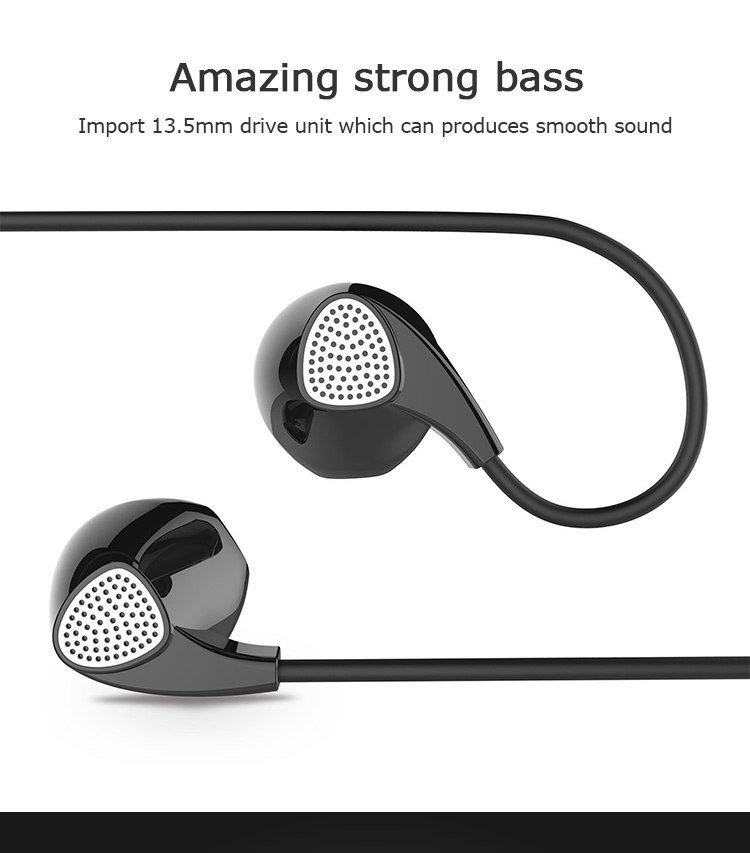 Uiisii U1 Stereo Wired Earphone with Mic
