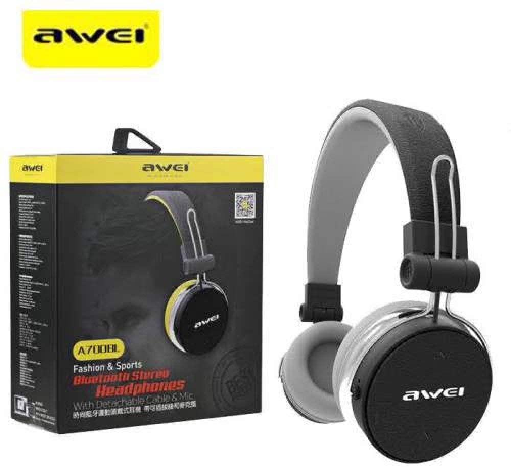 Awei A700BL Fashion & Sports Bluetooth Stereo Headphones with ...