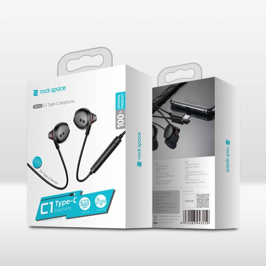 Rock Space Wave C1 Type C Earphones