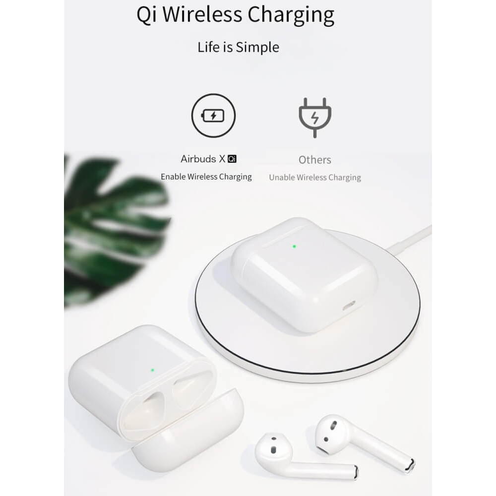WiWU Airbuds XQI TWS Wireless Bluetooth Headset Earbuds With Charging Box