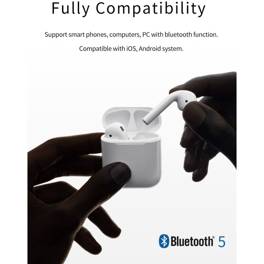 WiWU Airbuds XQI TWS Wireless Bluetooth Headset Earbuds With Charging Box