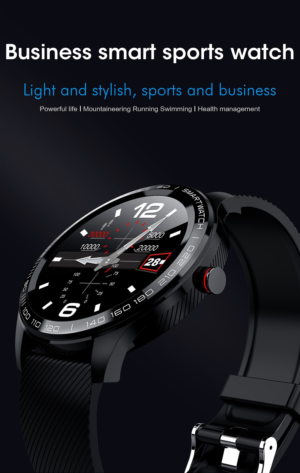 Microwear L9 Smartwatch Full Touch Screen
